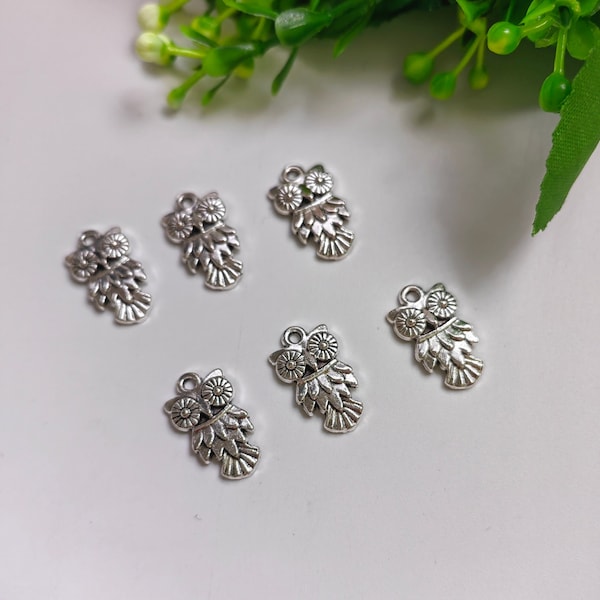 Metal Owl Pendant - Etsy