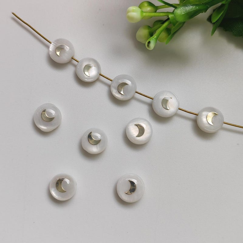 Moon Beads - Etsy