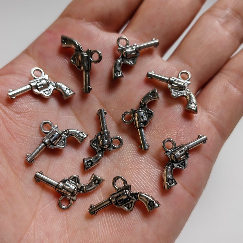 Revolver Charm - Etsy