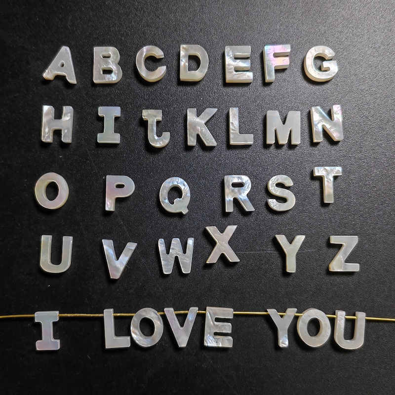 Alphabet Letter Bead - Etsy