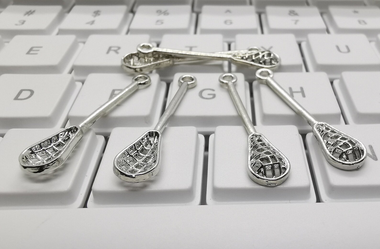 20 100pcs Metal Lacrosse Stick Charms Lacrosse Stick - Etsy