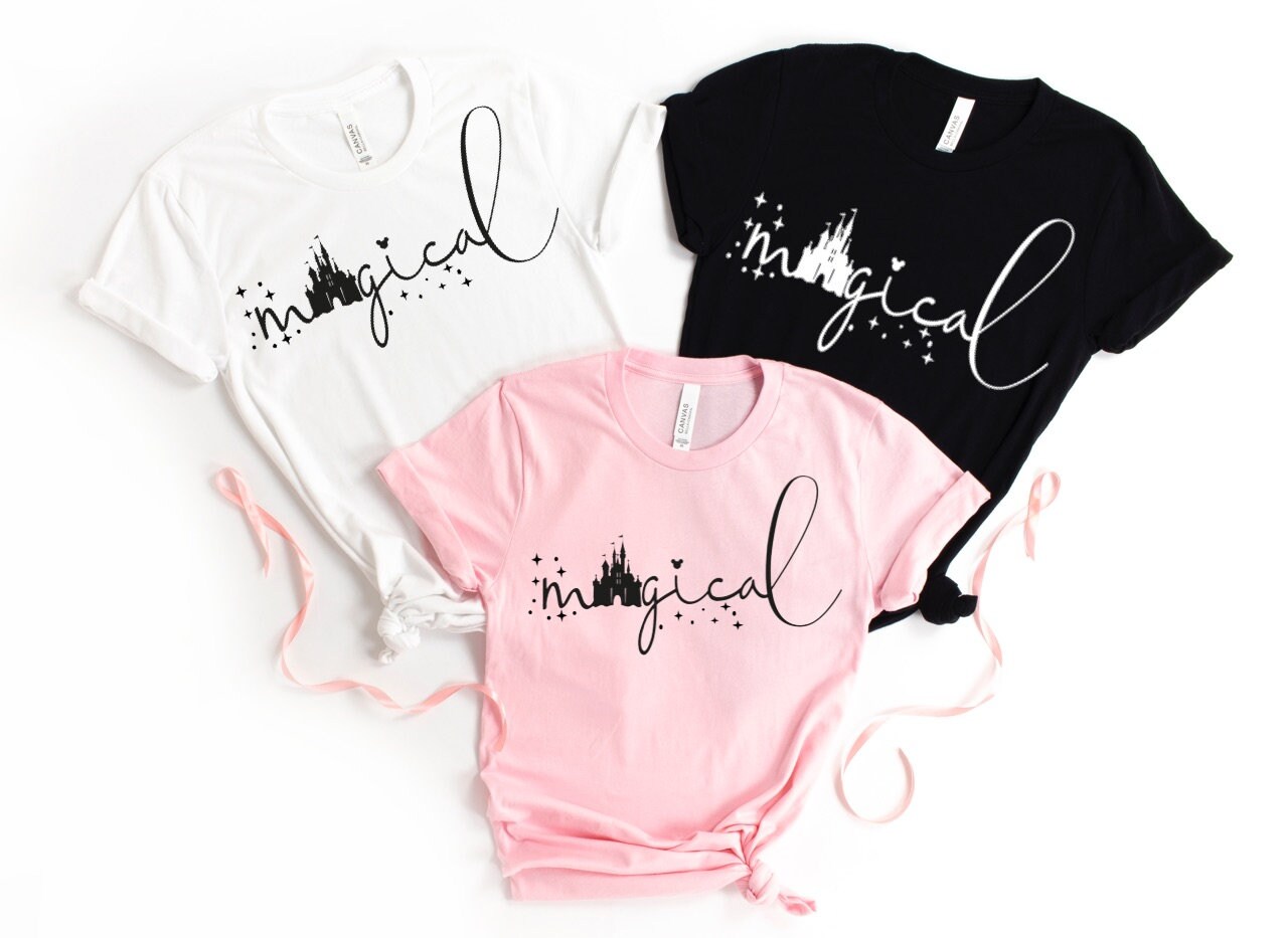 Disney Shirt Disney Castle Disney Magical Disney Shirts | Etsy