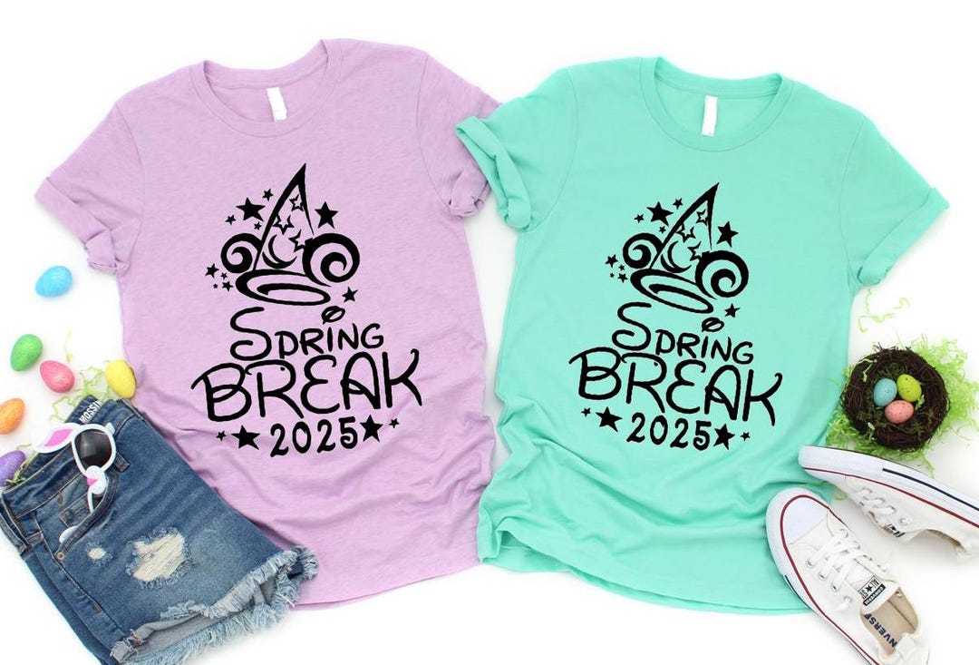 Disney Spring Break Shirts, Disney Easter Tees, Disney Spring Break ...