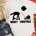 Merry Christmas at at STAR WARS Atat Christmas Disney - Etsy