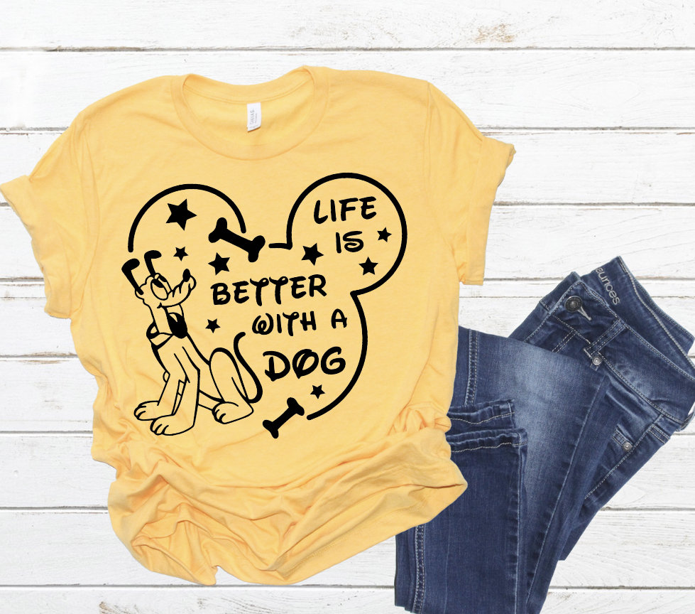Disney Dogs, Cute Disney Shirt, Disney Dog Shirt, Disney Dog lovers ...