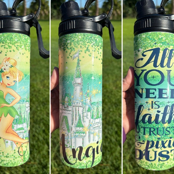Tinkerbell Bottle - Etsy