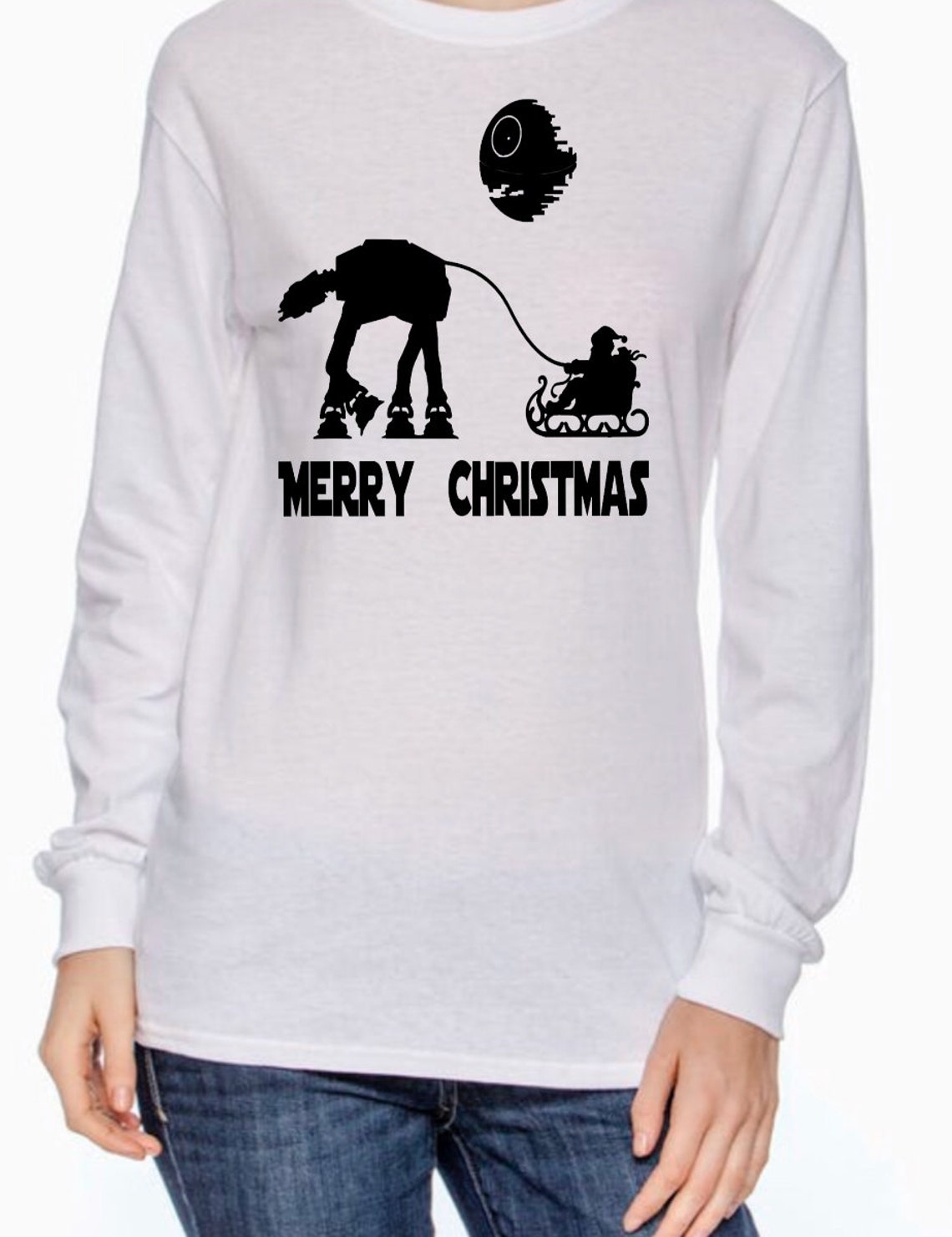 Merry Christmas at at STAR WARS, Atat Christmas, Disney Christmas Shirt ...