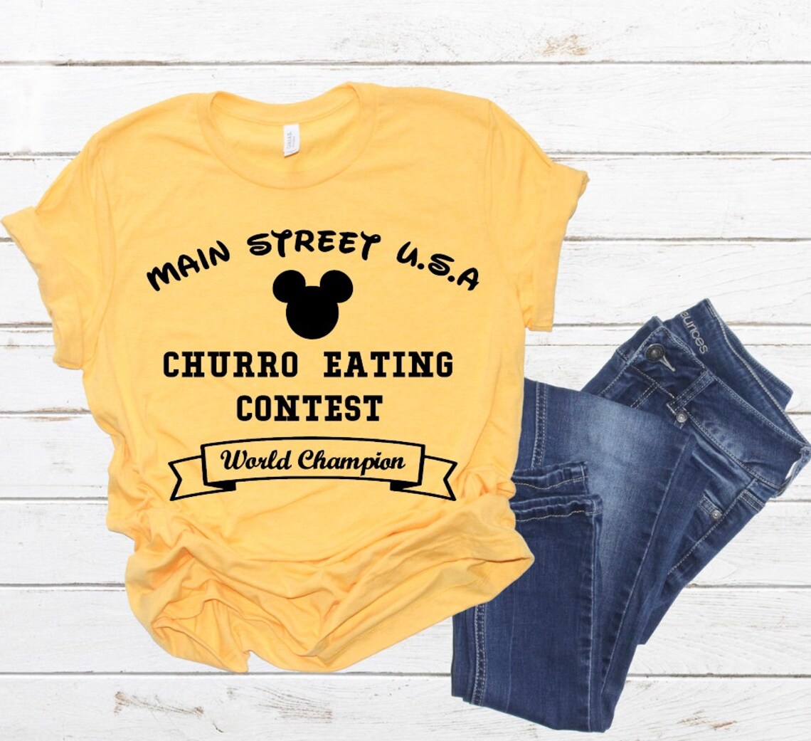 Disney Churro Tee, Disney Vacation Shirt, Kids Disney Shirt, Disney ...
