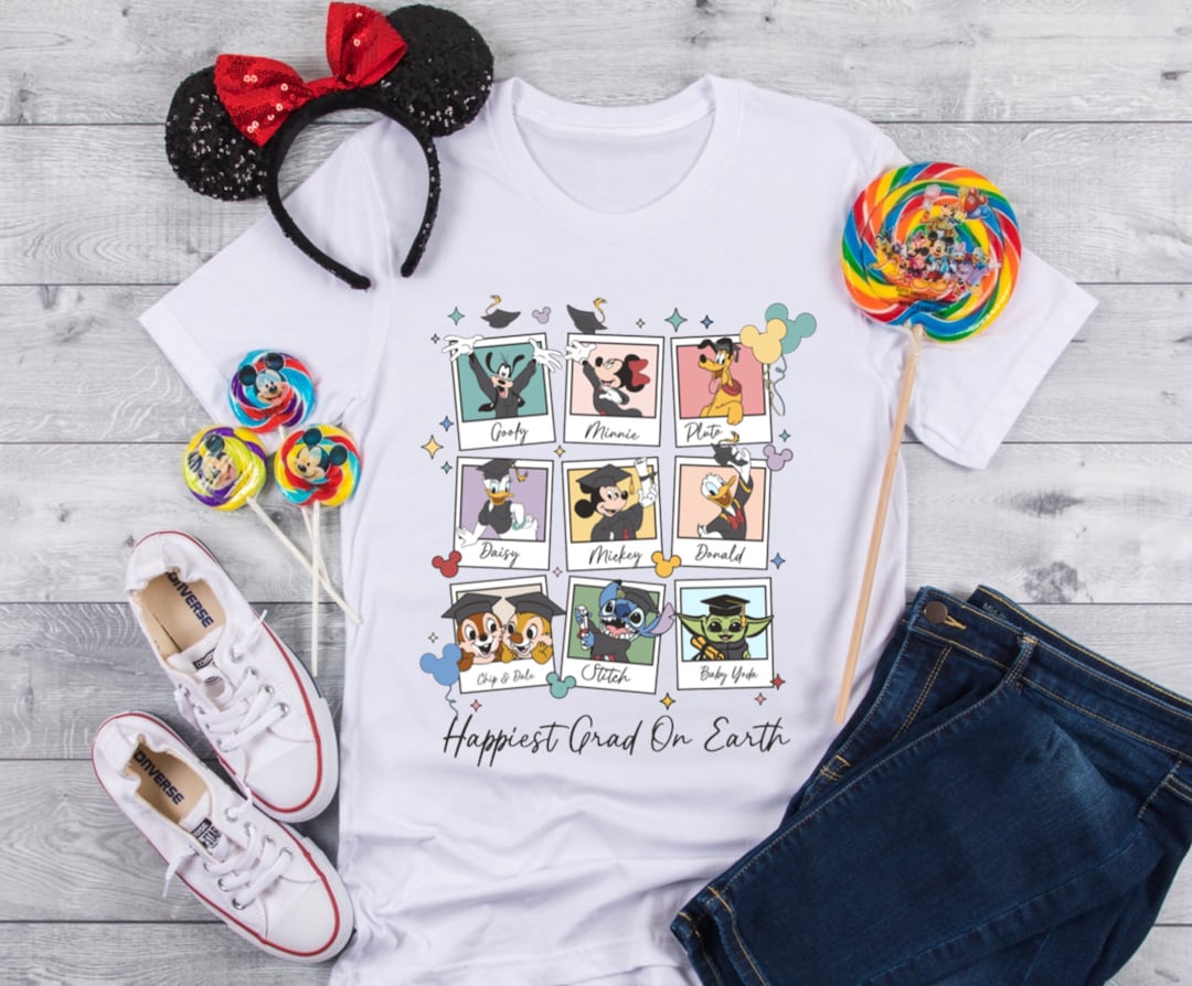Disney Senior Shirt, Disney Graduation Gift, Disney Graduation Shirt ...