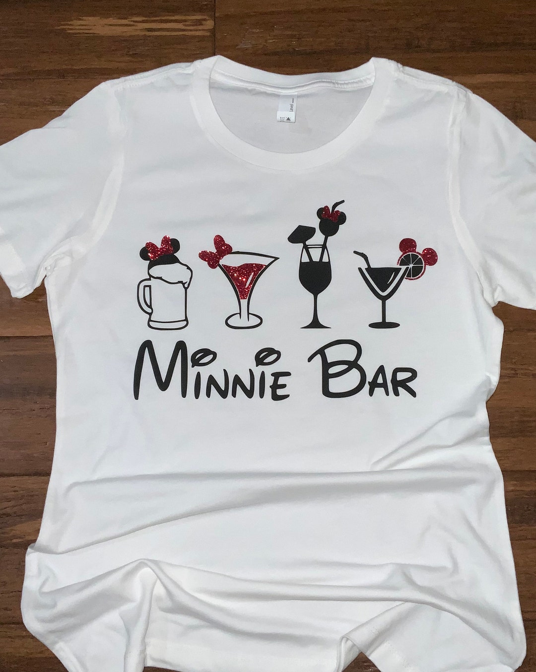 Minnie Mouse Drinking Shirt: Epcot Food & Wine Tee - Etsy
