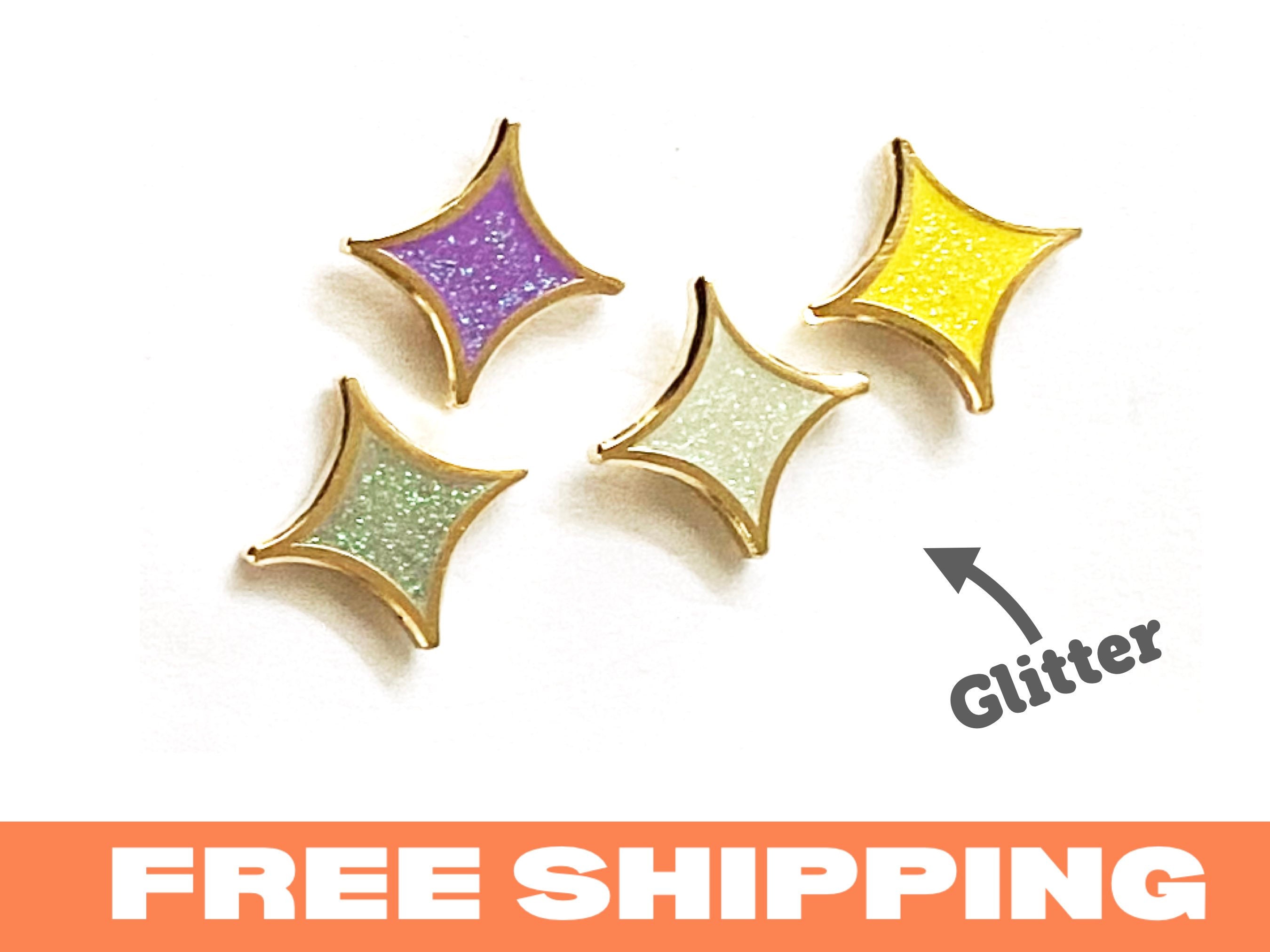 NON BINARY 7 PIN Set | Pride Non Binary Art Lgbt Equality Love Glitter ...