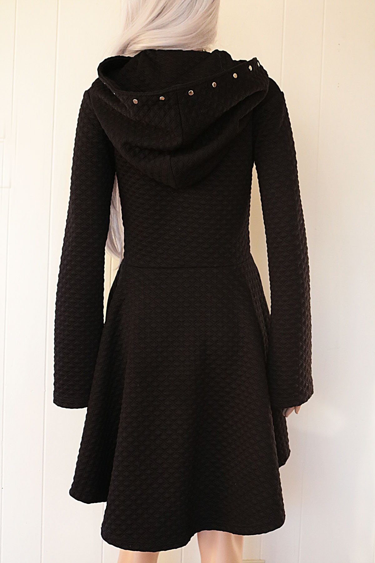 Witchy Dress Hooded Sweater Dress Goth Pagan Witch Dress - Etsy