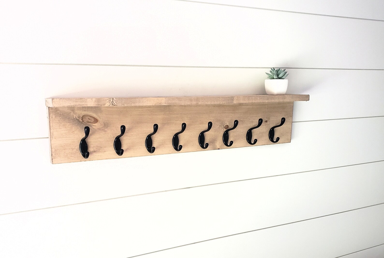 Coat Rack Shelf Wall Coat Rack with Shelf Coat Rack Wall | Etsy