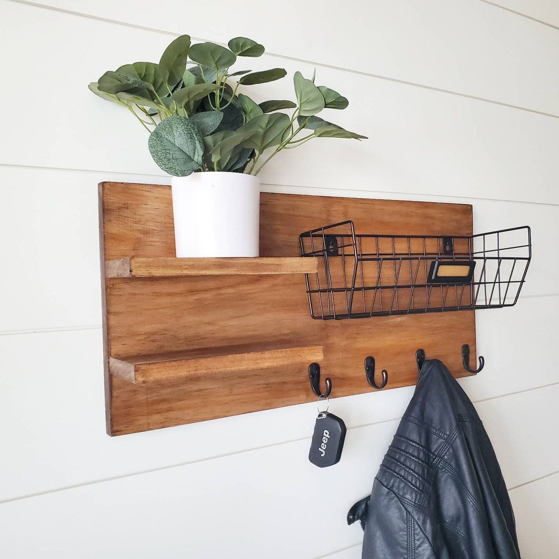 Mail and Key Holder Key Hanger for Wall Mail Holder Wall - Etsy