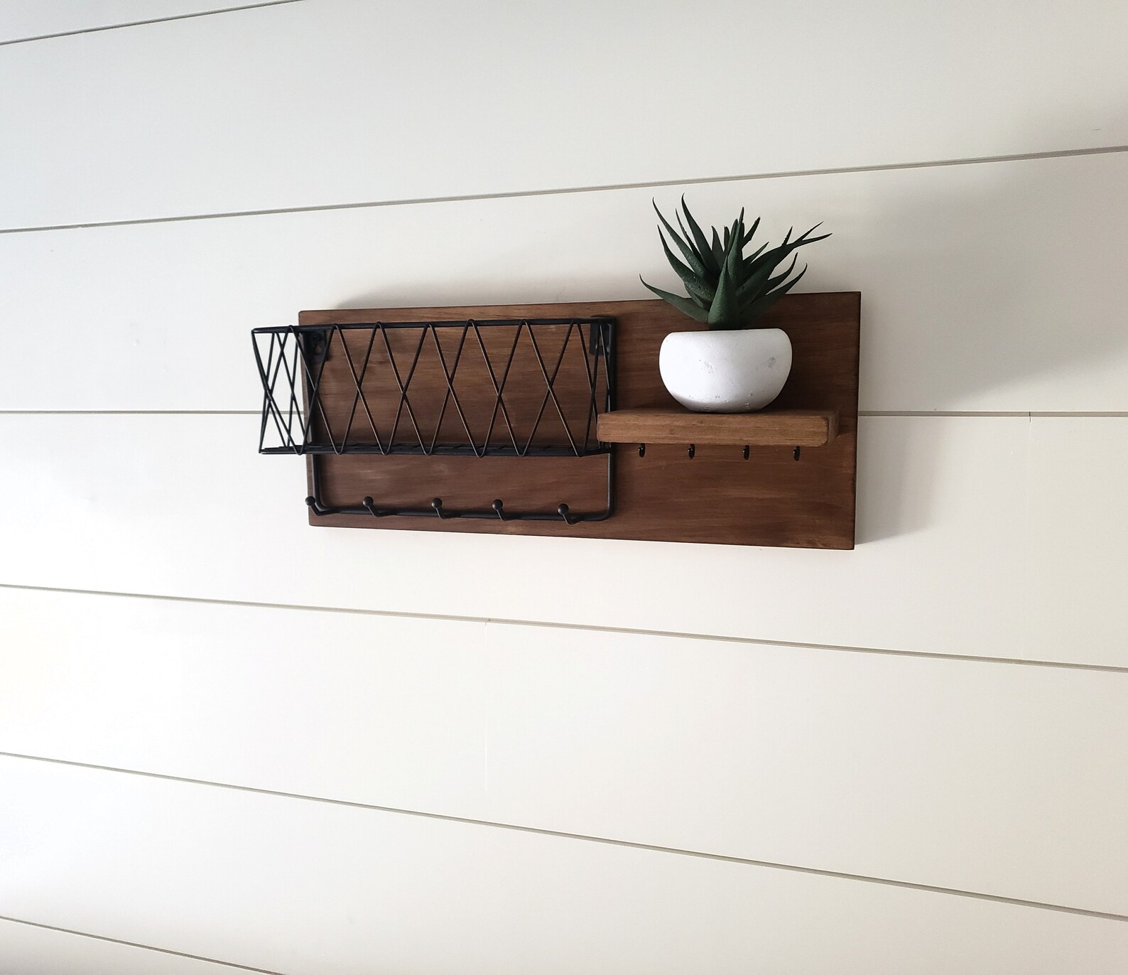 Mail and Key Holder Key hanger for Wall Mail Holder Wall | Etsy