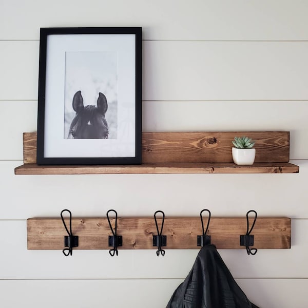 Rustic Wall Mount Coat Racks - Etsy