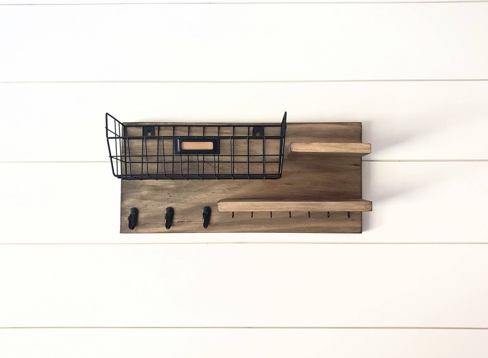 Wood Mail Key Holder Key Hanger for Wall Mail Holder Key - Etsy