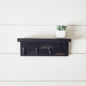 Modern Key Hanger for Wall Key Holder for Wall With Shelf - Etsy