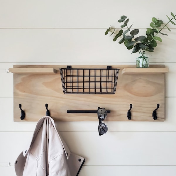 Wall Mounted Mail Organizer - Etsy