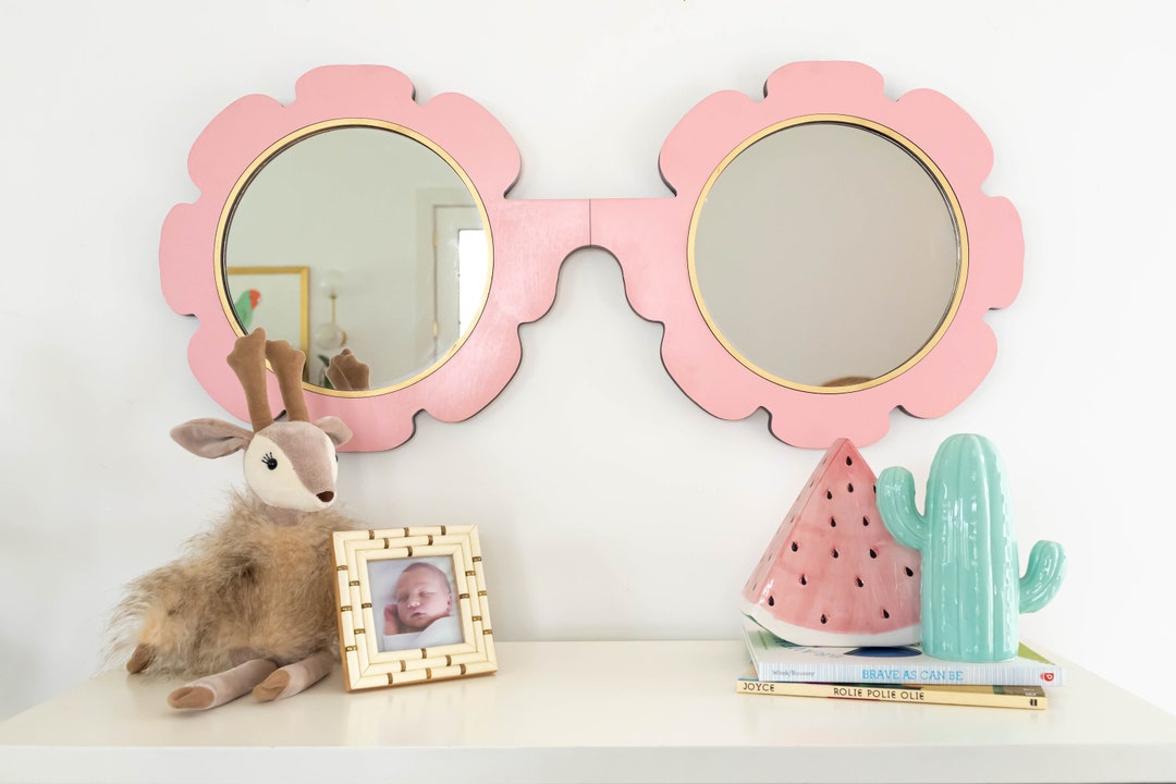 Flower Sunglasses Wall Mirror - Etsy