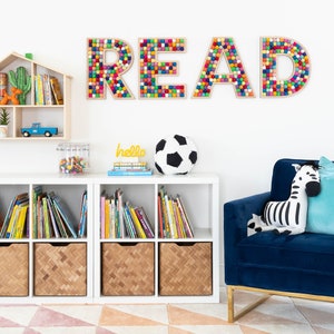 READ Wall Letters - Etsy