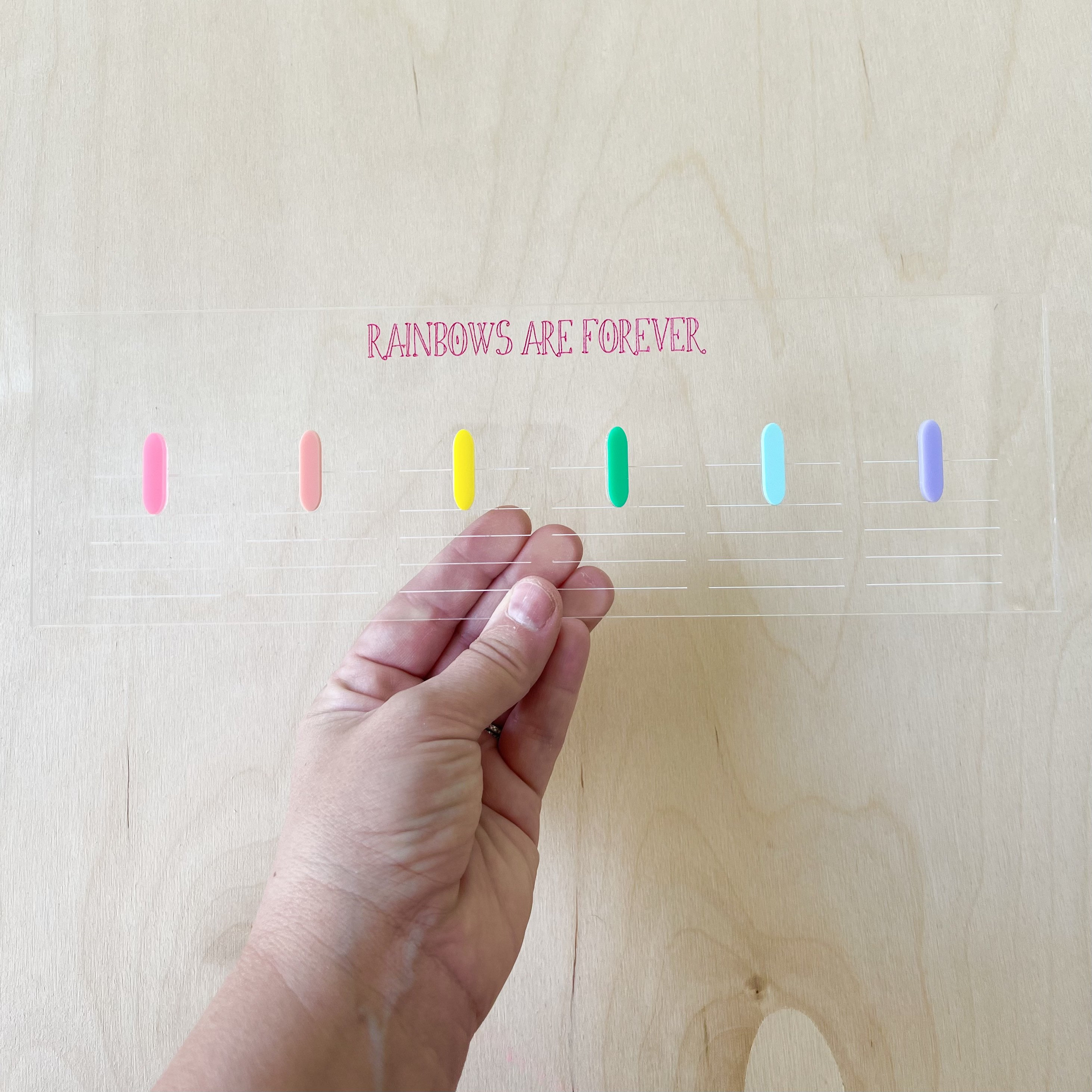 Rainbow Maker Jig for Polymer Clay - Etsy