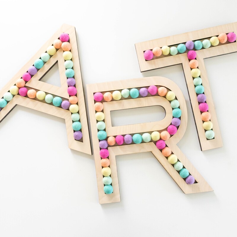 Art Letters - Etsy