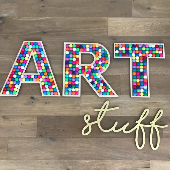 Art Stuff wall decor | Etsy