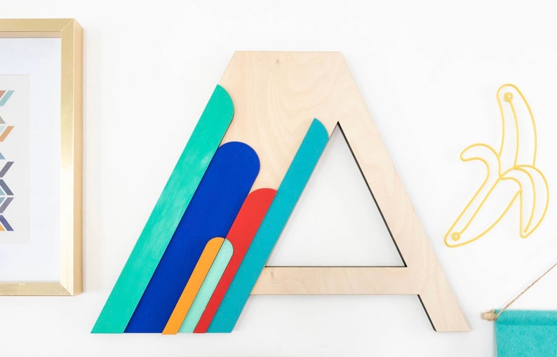 DIY Wooden Art Deco Letters - Etsy