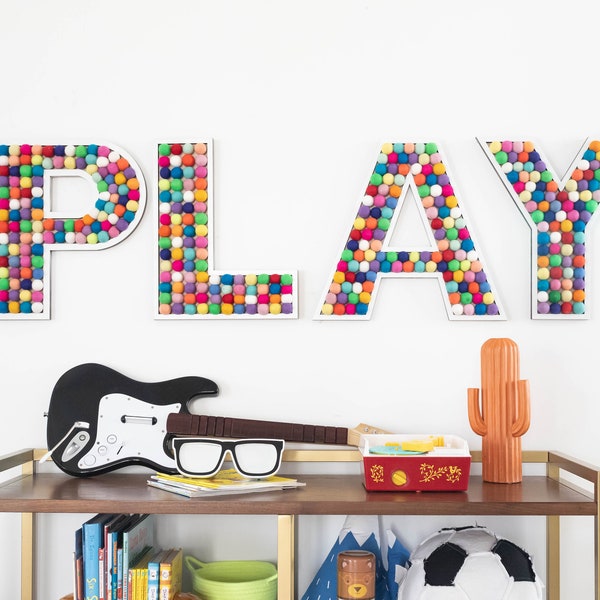 Play Wall Letters - Etsy
