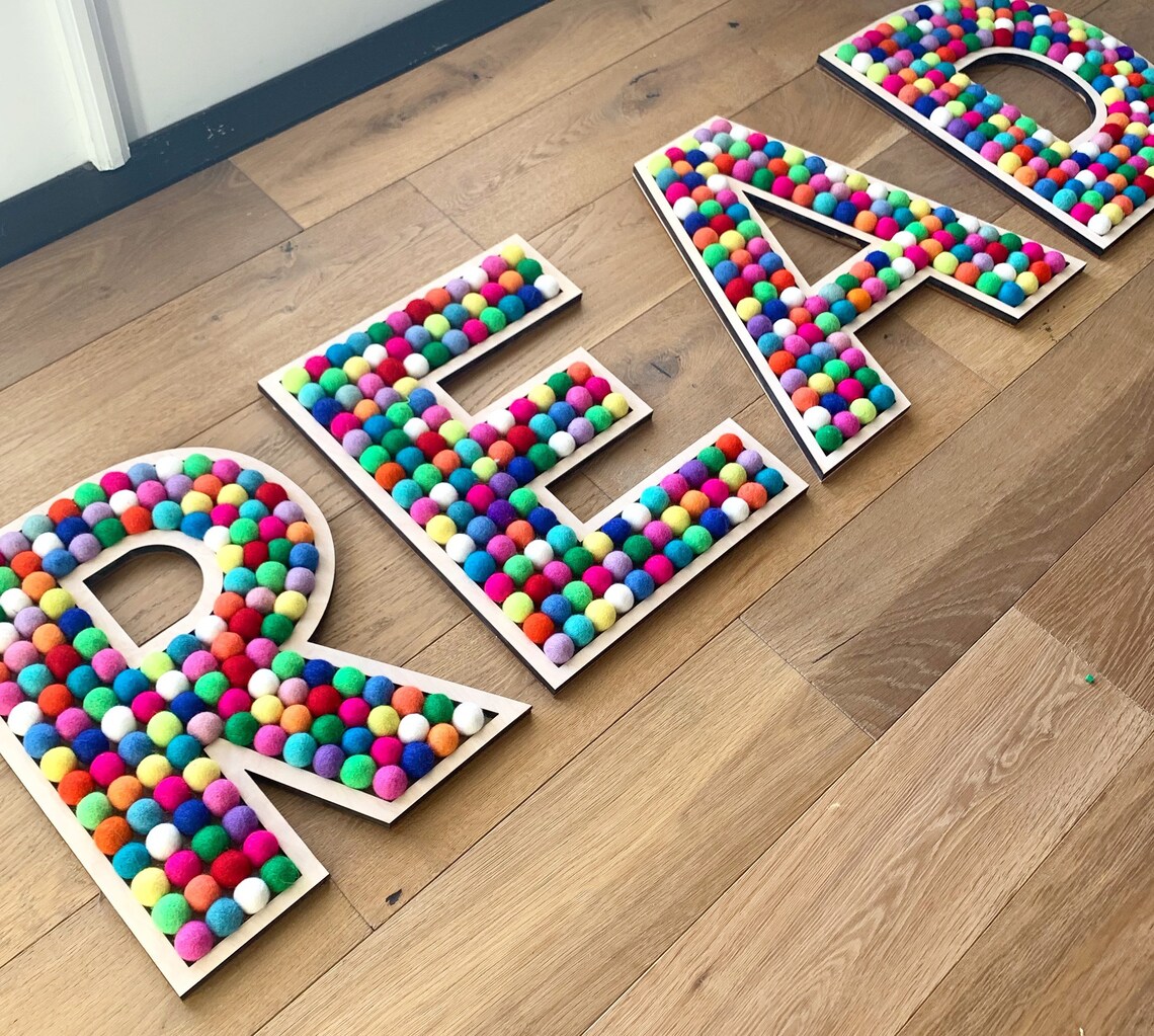 READ Wall Letters - Etsy