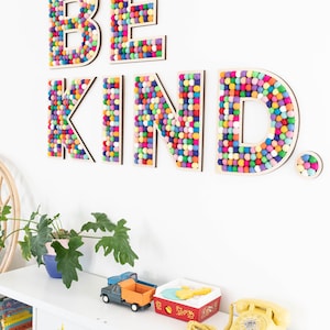 BE KIND. Wall Letters - Etsy