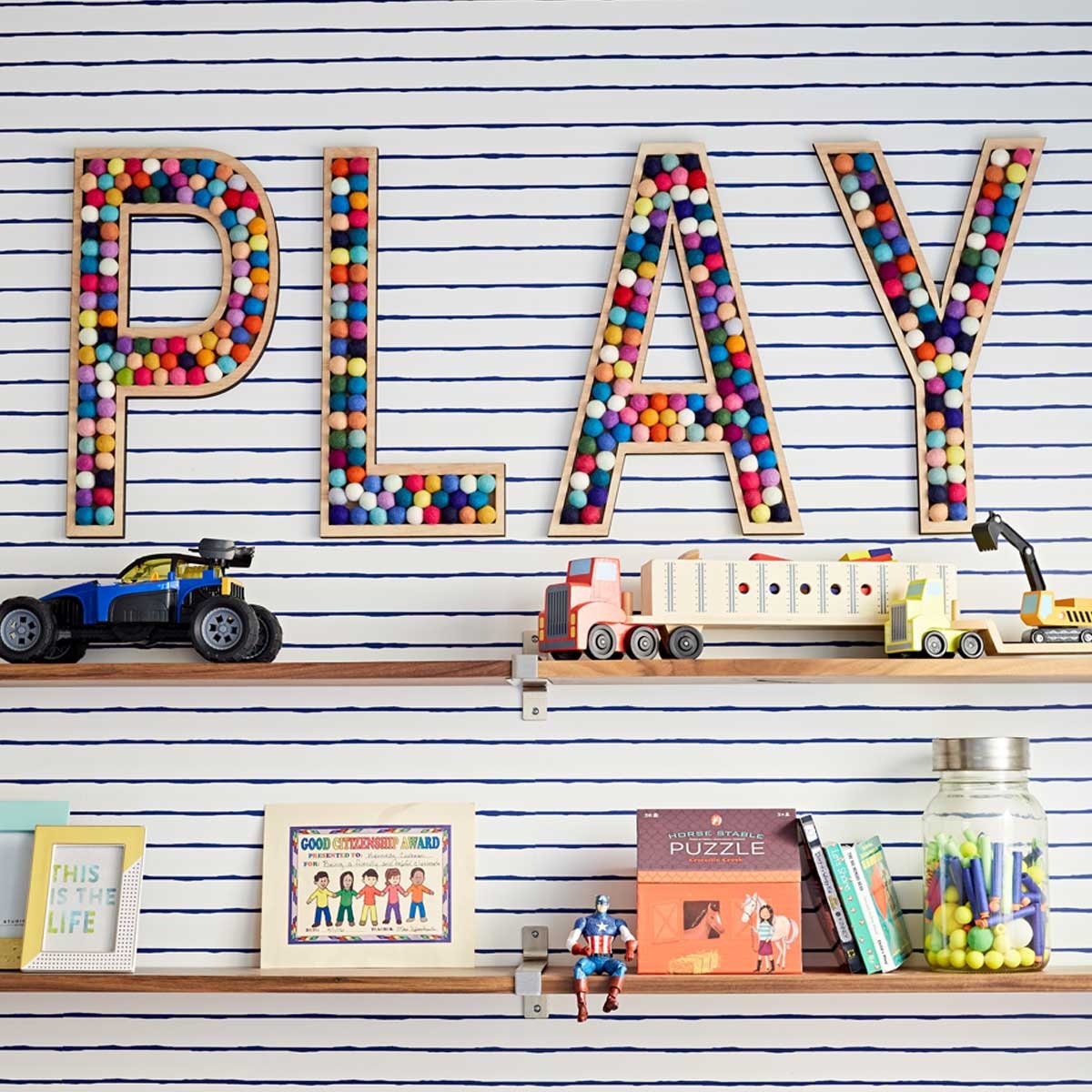 Tall PLAY Room Letters - Etsy