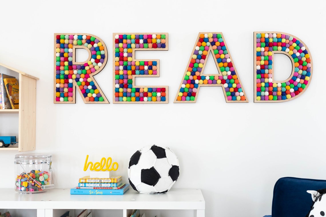 READ Wall Letters - Etsy