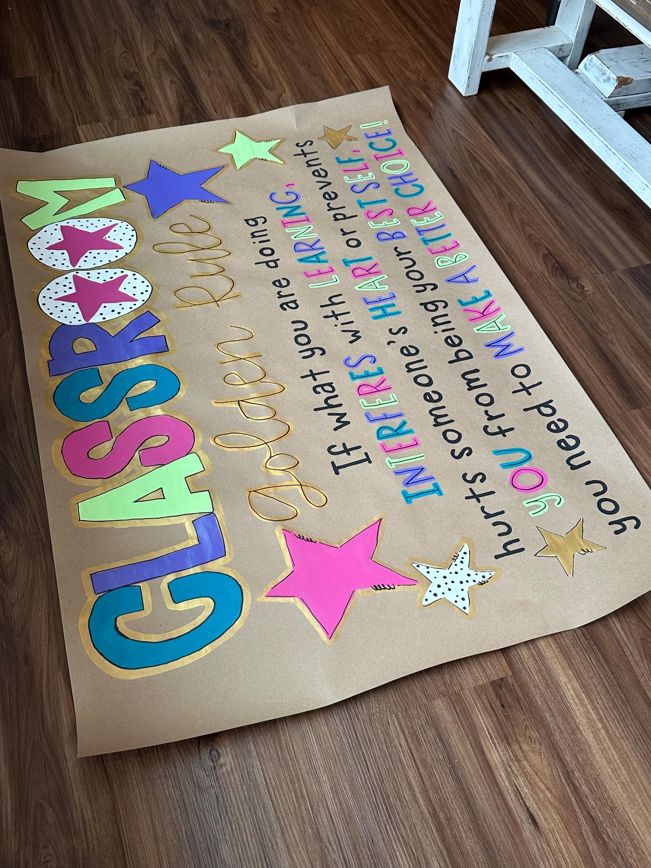 Classroom Golden Rule Banner - Etsy