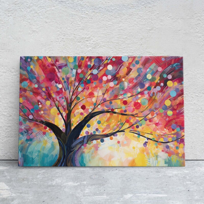 Modern Tree Art - Etsy