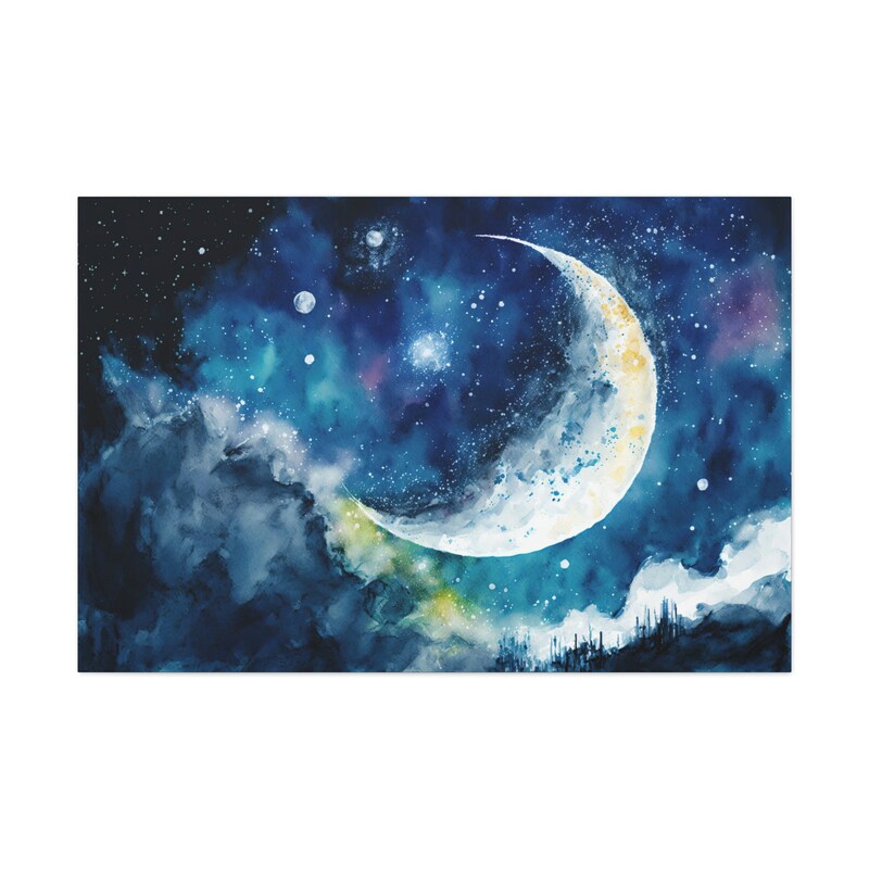 Night Sky Watercolor - Etsy
