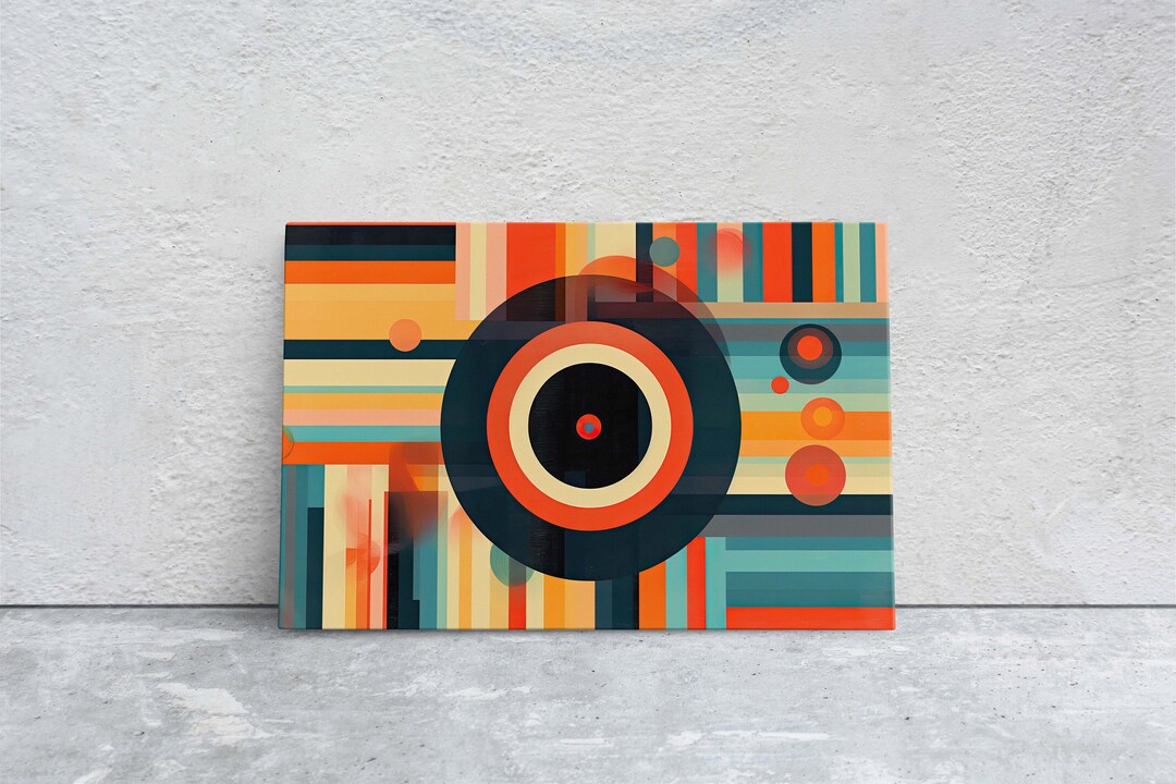 Mid Century Modern, Contemporary, Vinyl Pop Art, Music Art, Vinyl Cover ...