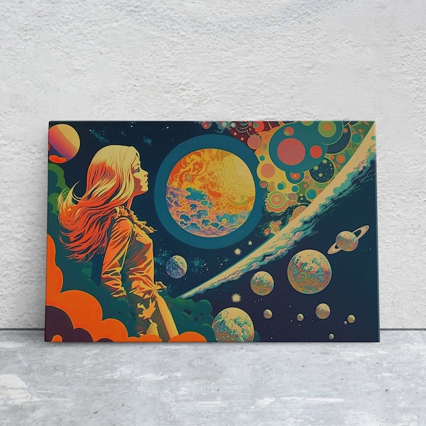 70s Psychedelic Art - Etsy