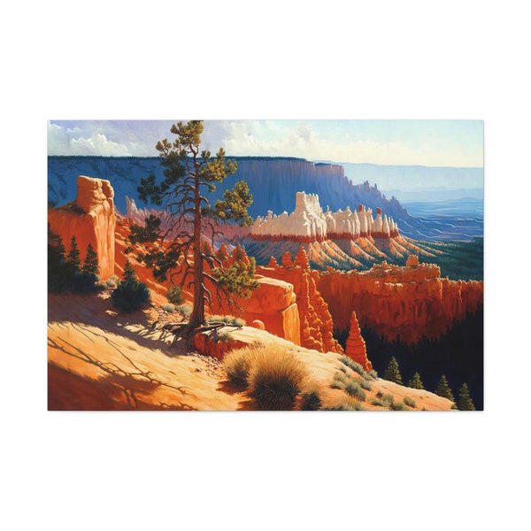 Bryce Canyon Oil Painting - Etsy