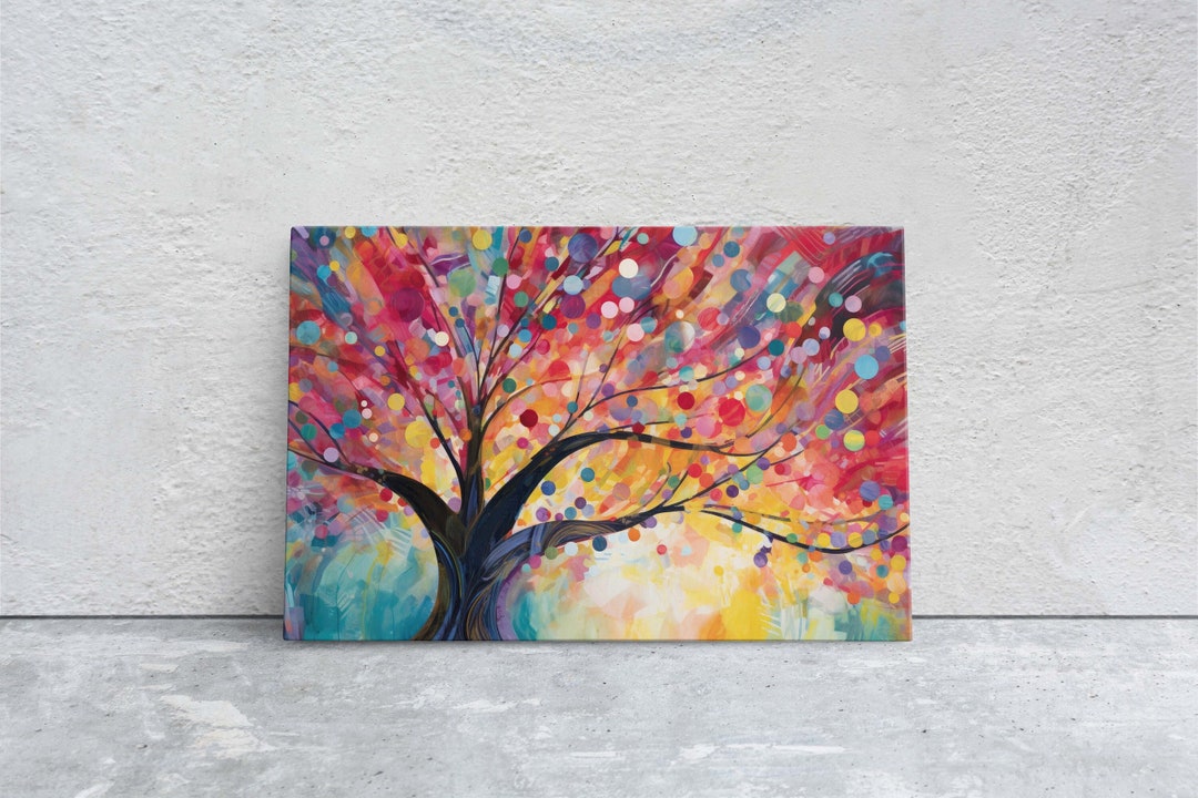 Abstract Tree Art, Tree of Life, Tree of Knowledge, Modern Tree Art ...