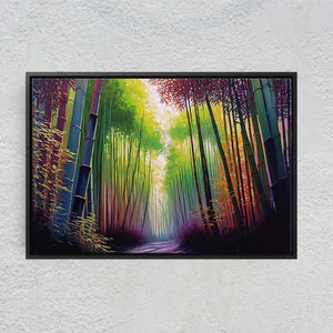 Arashiyama Bamboo Grove, Sagano Bamboo Forest,canvas Art, Large Print ...