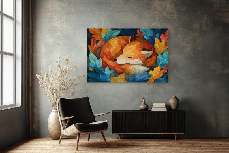 Abstract Golden Hues and Blue Moon Phases Splatter Art Celestial Canvas ...