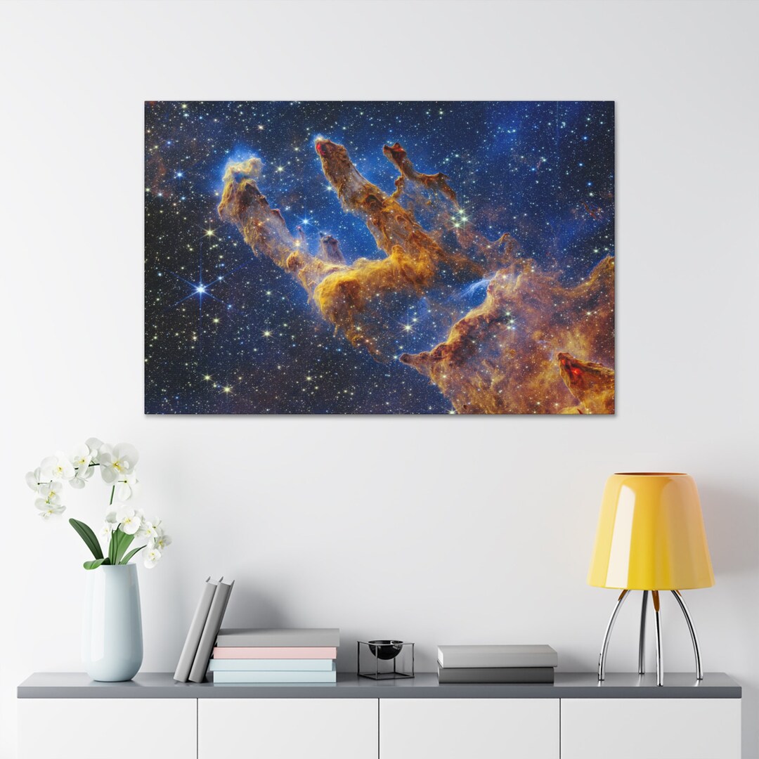 Pillars of Creation Canvas - Etsy