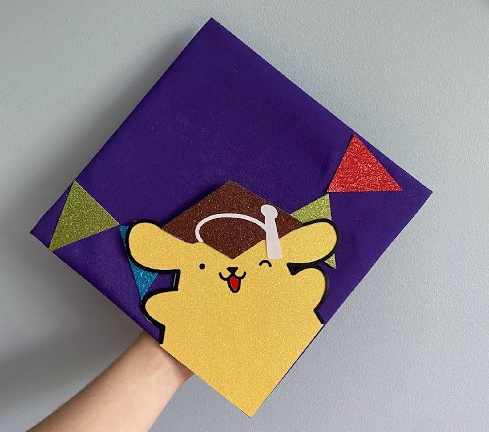 Pompompurin GRADUATION Cap Topper - for Graduations! for Sanrio Lovers ...