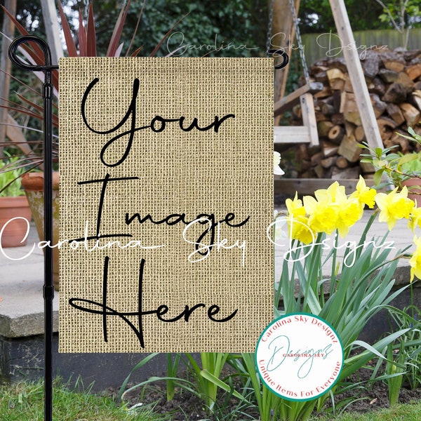 Burlap Flags - Etsy
