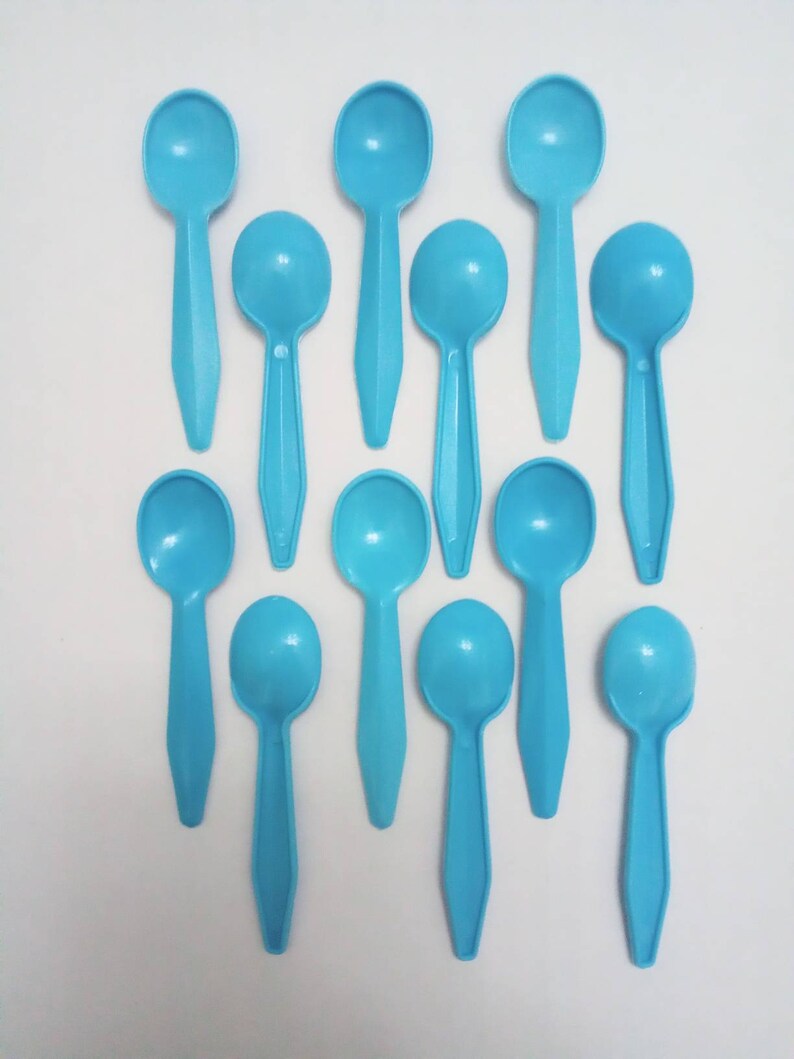 Mini Spoons, Plastic Spoons, Ice Cream Spoons, Taster Spoons, Sample ...