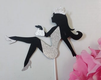 Lady Cake Topper | Etsy