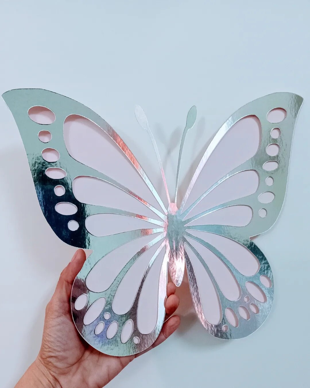 3D Paper Butterflies Set, Giant Paper Butterflies Set, Paper ...