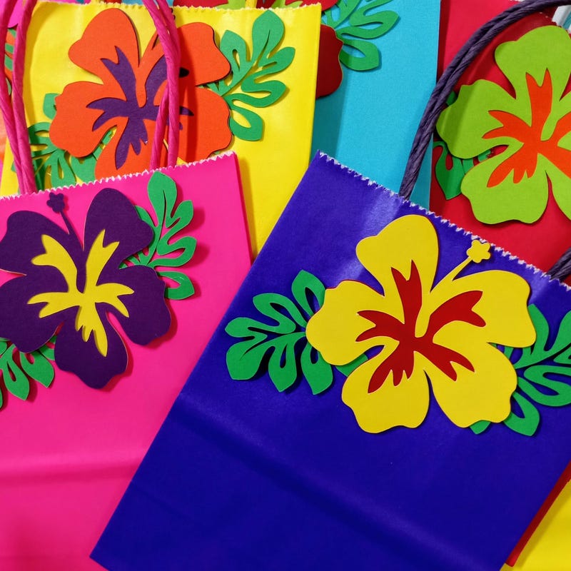 Hawaii Party Favors Bags - Etsy